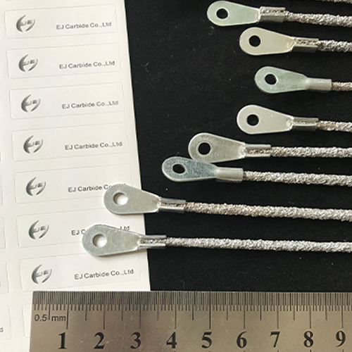 Manual Glass Tile Cutter Rod Saw Blade 6 Inch Tungsten Carbide Grit Rod